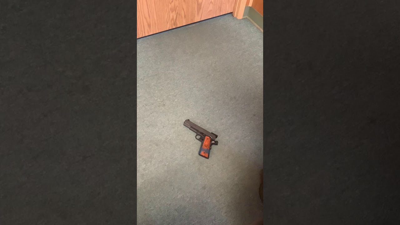 Recovering a dropped pistol - YouTube