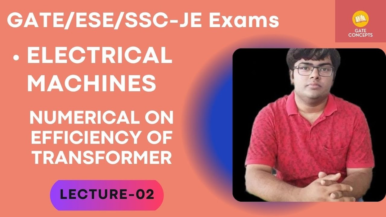 Electrical Machines (Hindi) | Numerical on Efficiency of Transformer ...