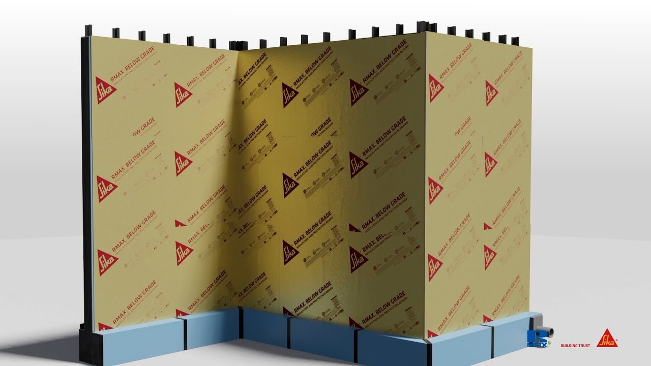 How to Install Rmax Below Grade Insulation | Standard Installation ...