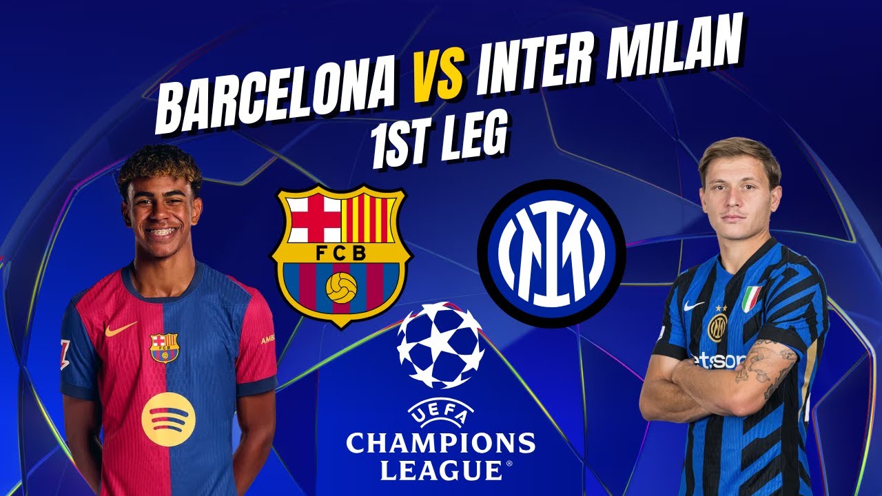 Barcelona vs Inter Milan Champions League Semi Final 1st Leg - YouTube