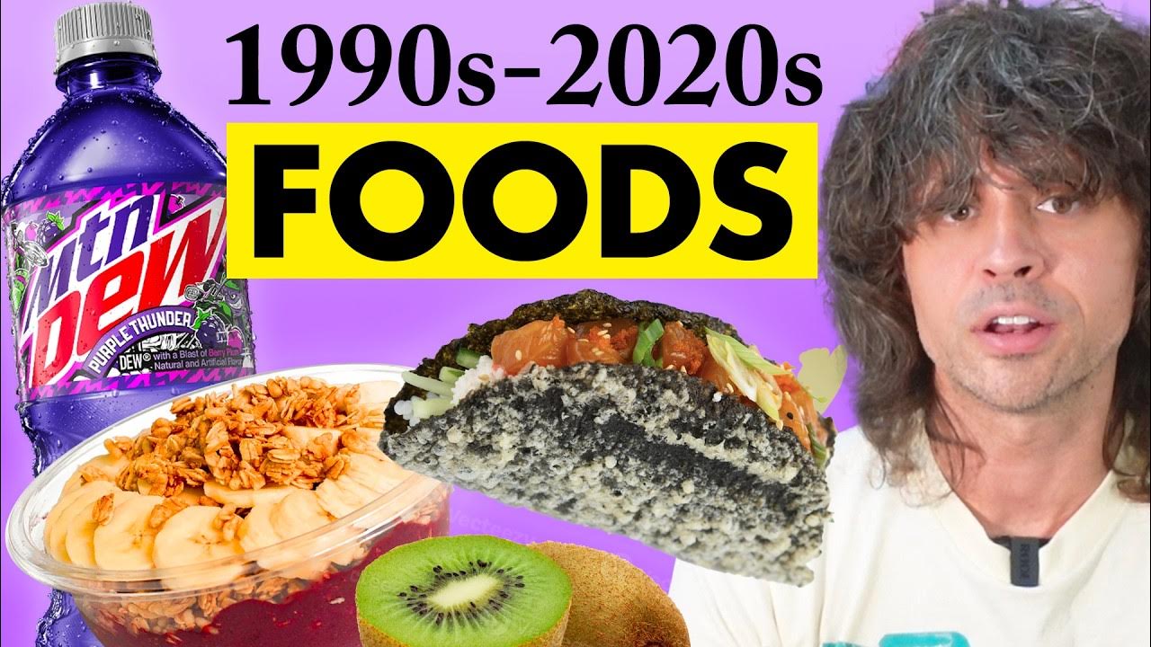 How has food changed in the last 30 years? - YouTube