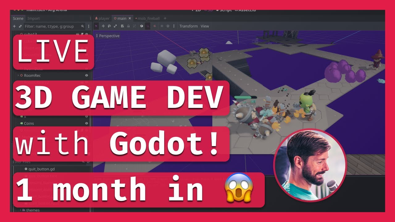 One Month With Godot 馃 3d Game Dev 馃獡 Isometric Adventure Game 馃敶 Live Coding And Chill Youtube