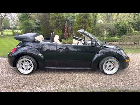 vw beetle convertible with airlift