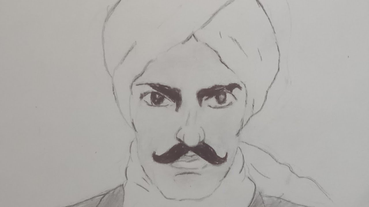Bharathiyar Pencil Drawing Easy: A Step-by-Step Guide for Beginners