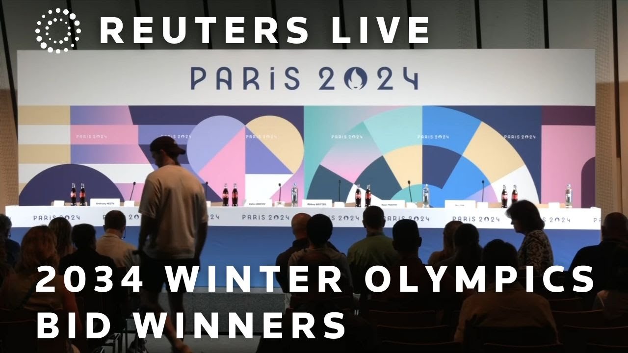 LIVE: 2034 Winter Olympic Games bid winners, Utah City, hold press ...