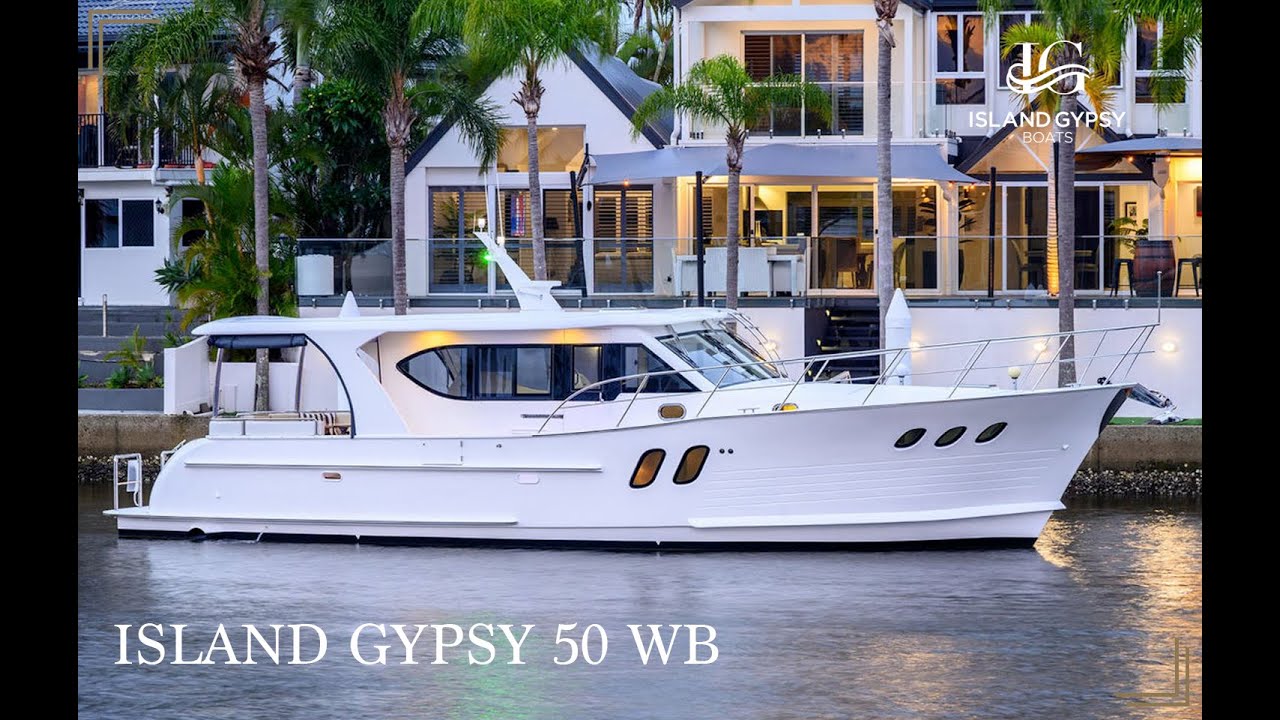 Island Gypsy Motor Yachts 50 WB | Boat Tour - YouTube