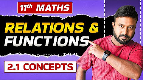 Class 11th Chapter - 2 Relations and Functions | 11th NCERT MATHS | Cbseclass videos - YouTube