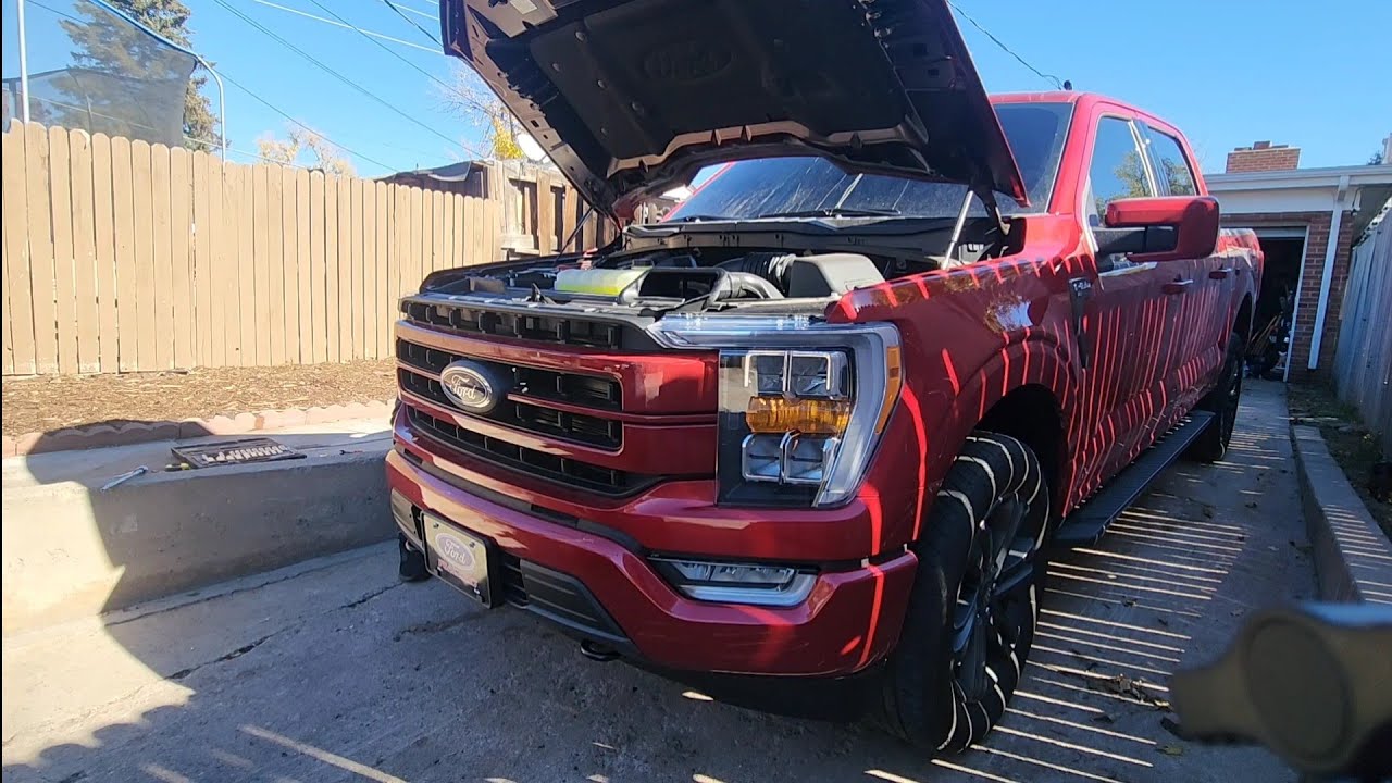 2022 FORD F150 COLOR MATCH GRILL INSTALL YouTube 2022-ford-f150-color-match-grill-install-youtube