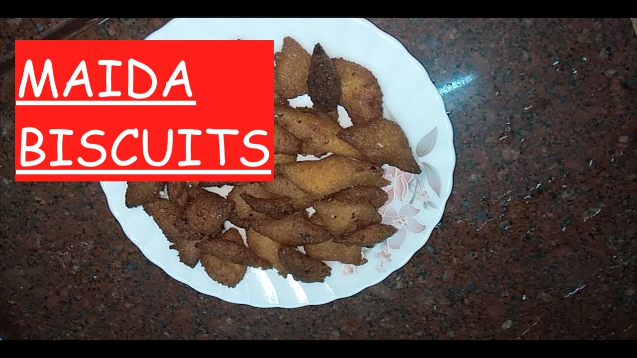 Maida biscuit| Diamond biscuit/kalakala biscuit / Sweet biscuit - YouTube