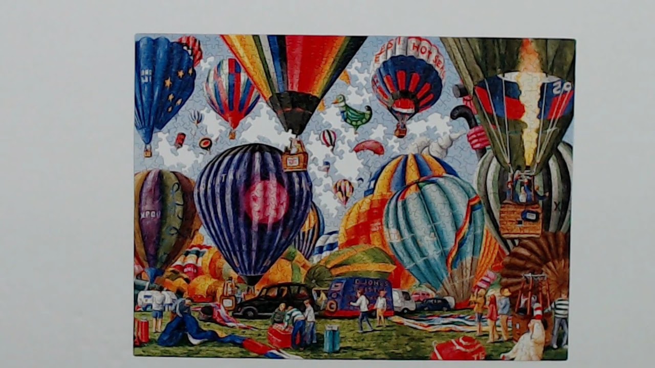 Full of Hot Air Jigsaw Puzzle Time Lapse - YouTube