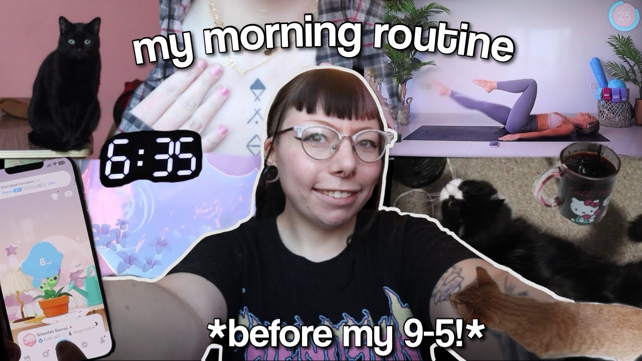 my morning routine before my 9-5! - YouTube
