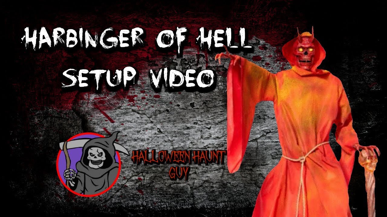 Harbinger of hell prop setup video - YouTube