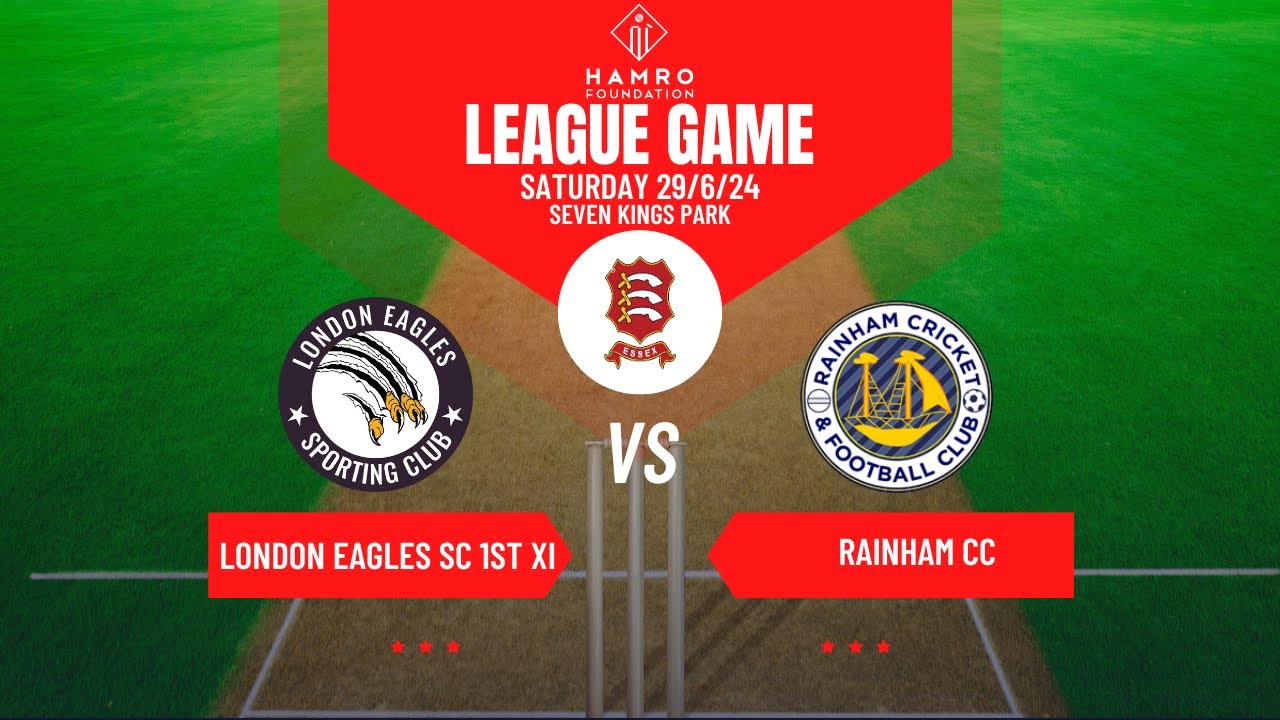 London Eagles vs Rainham CC (Home Game) - YouTube