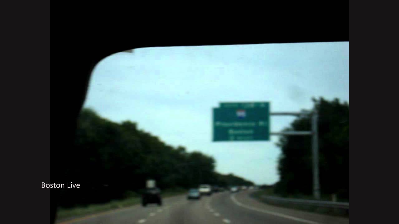 Interstate 495 (I-495) North - Massachusetts - Exit 15 to 13 ...