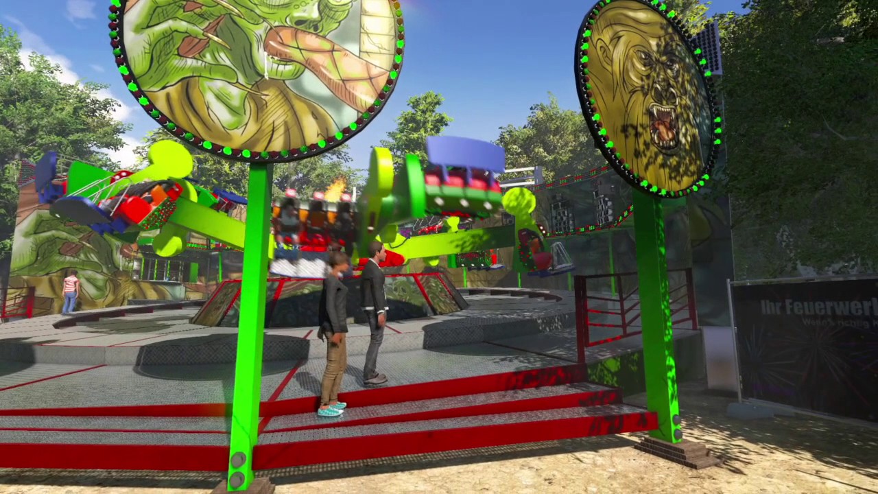 Virtual-Rides 3 Flic Flac Simulation Kirmes Simulation - YouTube