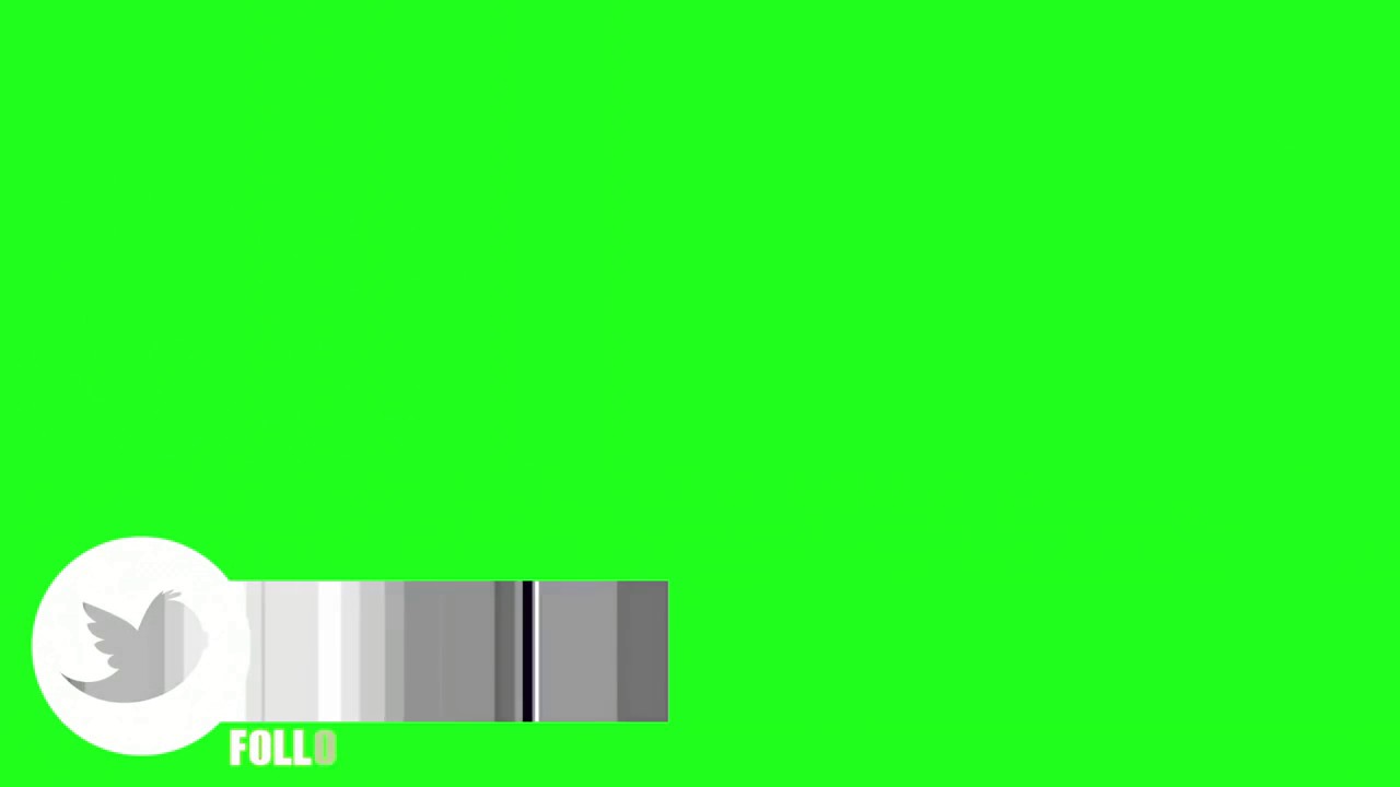 Social media animated green screen Twitter - YouTube
