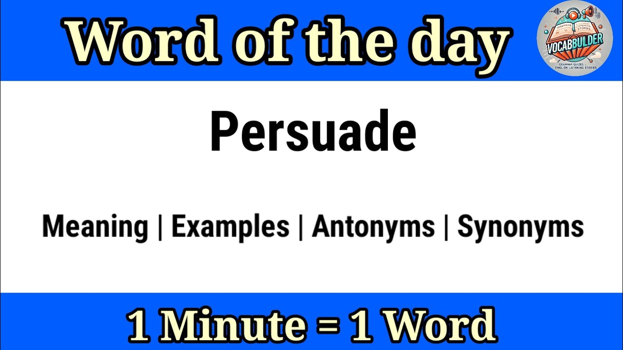 Word of the day | Daily English words | English vocabulary | # ...