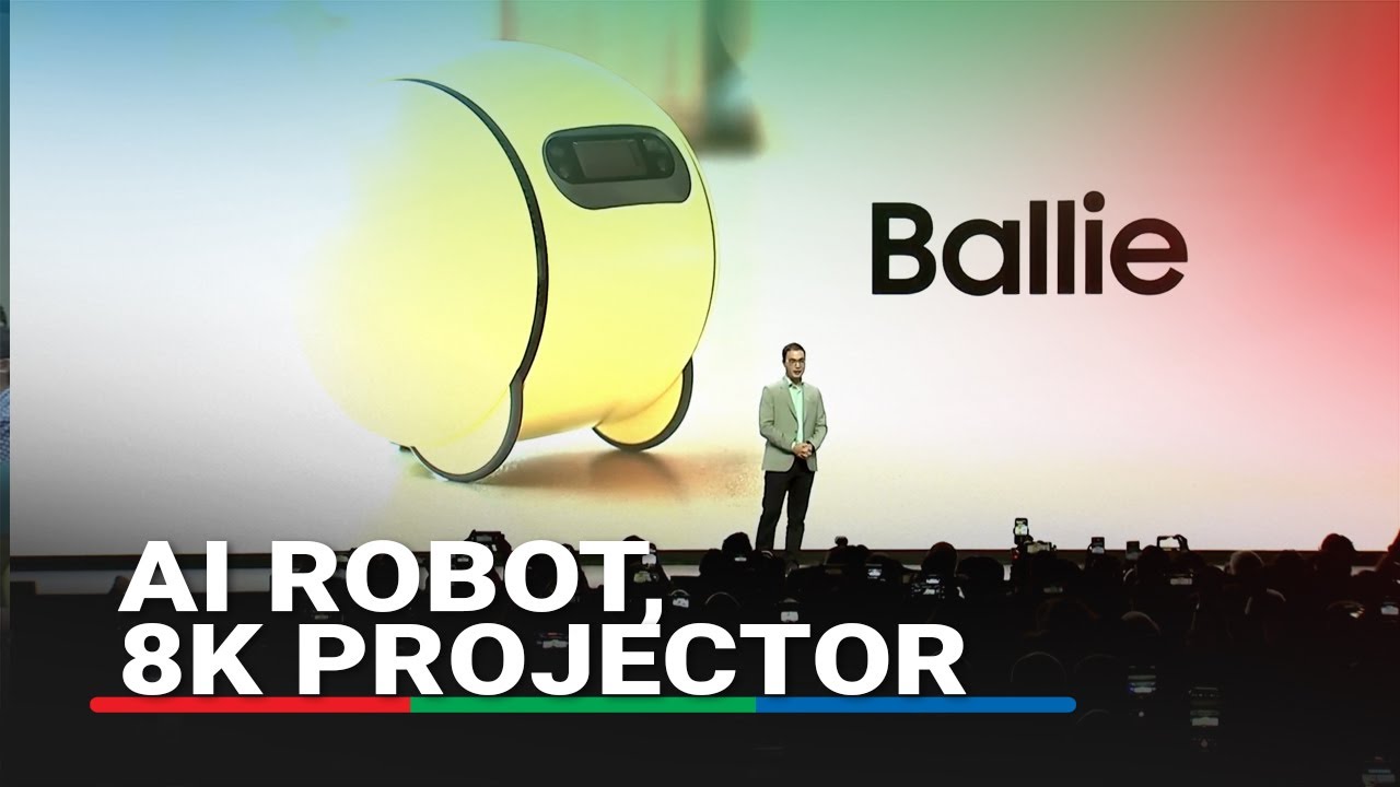 Samsung shows off AI companion robot and 8k projector at CES | ABS-CBN ...