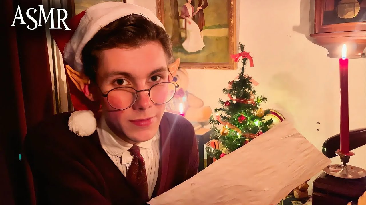 ASMR - Santa's elf welcomes you to the NorthPole, Cranial nerve exam ...
