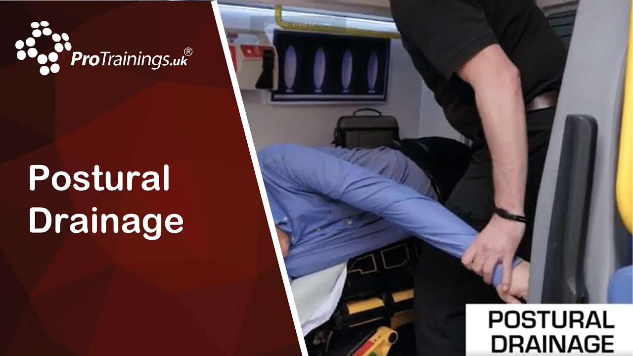 Postural Drainage - YouTube