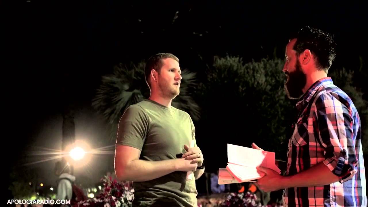 LDS - Beautiful Argument with Mormon at the Temple ------------ Dalcour ...