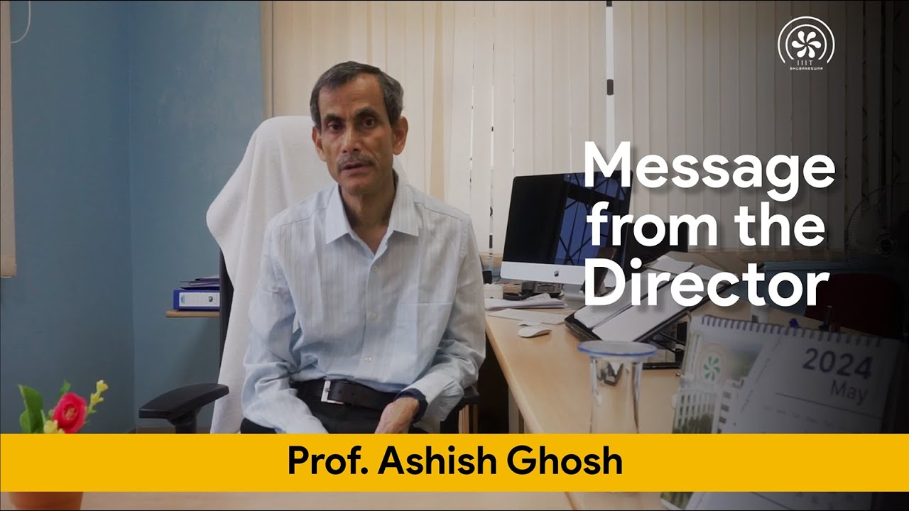 Meet Prof. Ashish Ghosh, Director of IIIT Bhubaneswar | Insights on ...