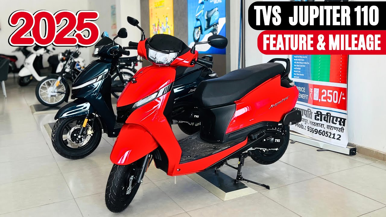 2025 TVS Jupiter 110 Drum Full Review Price & Features ️ Better Than ...