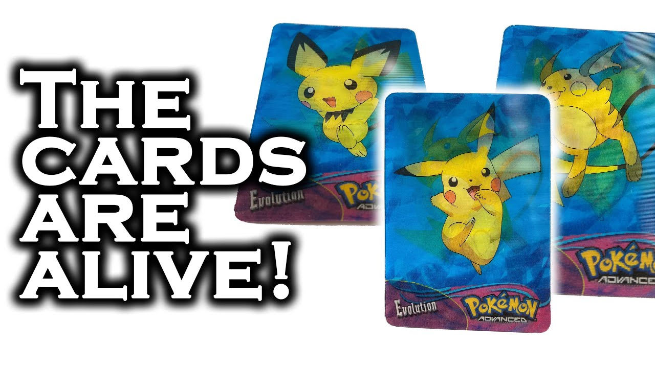 March Giveaway! Opening 5x Pokemon Advanced Action Lenticular Packs ...