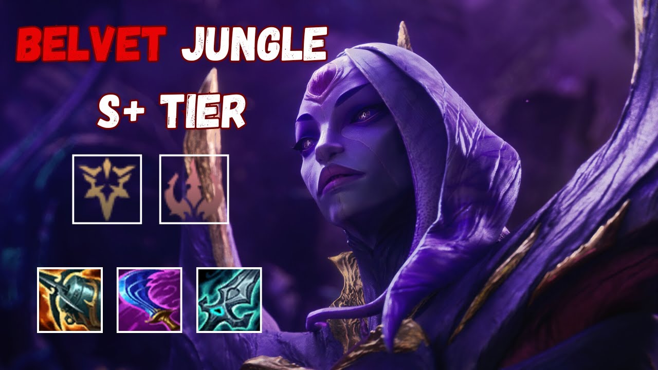 BELVETH HIGHLIGHT JUNGLE GAMEPLAY || SEASON 14 || LEAGUE OF LEGENDS ...