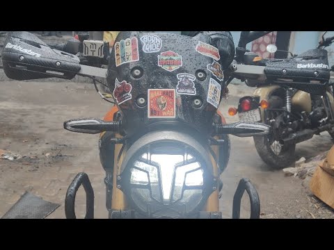 TVS RONIN - RAIN MODE ACTIVATED | WATER PROOF STICKERS | IN RAINY ...