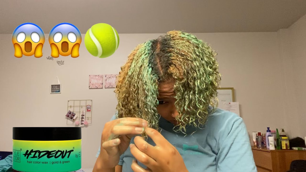 GREEN HAIR !?!? | Style Factor HideOut - YouTube