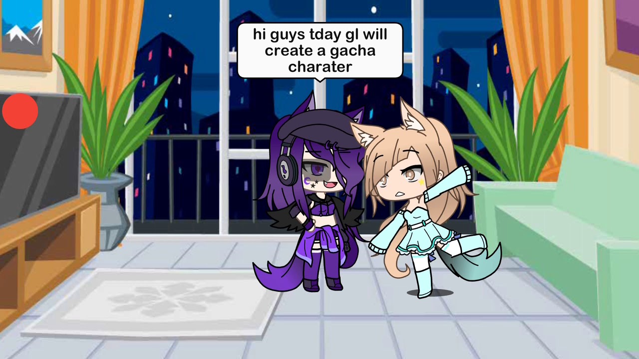 Creating gacha edit - YouTube