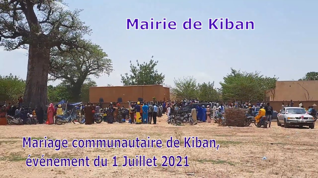 Kiban - Mariage communautaire du 01/07/2021, Banamba, Région de ...