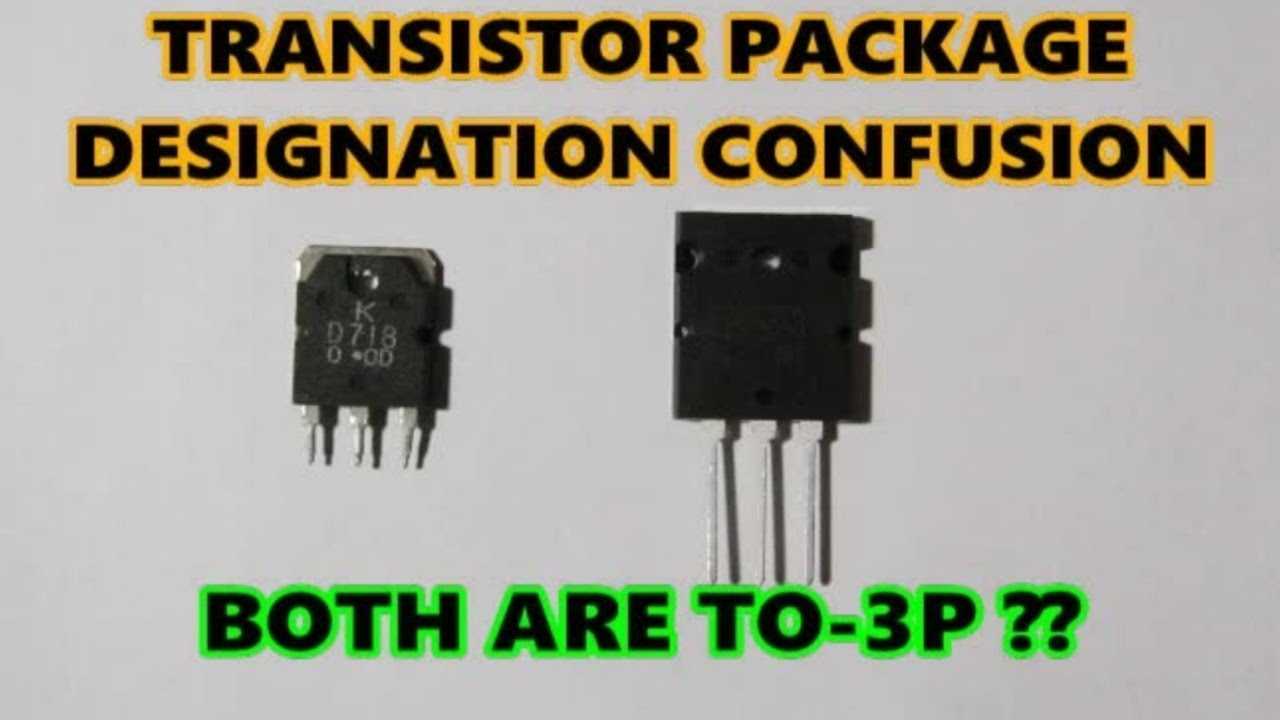 Transistor case style confusion - YouTube