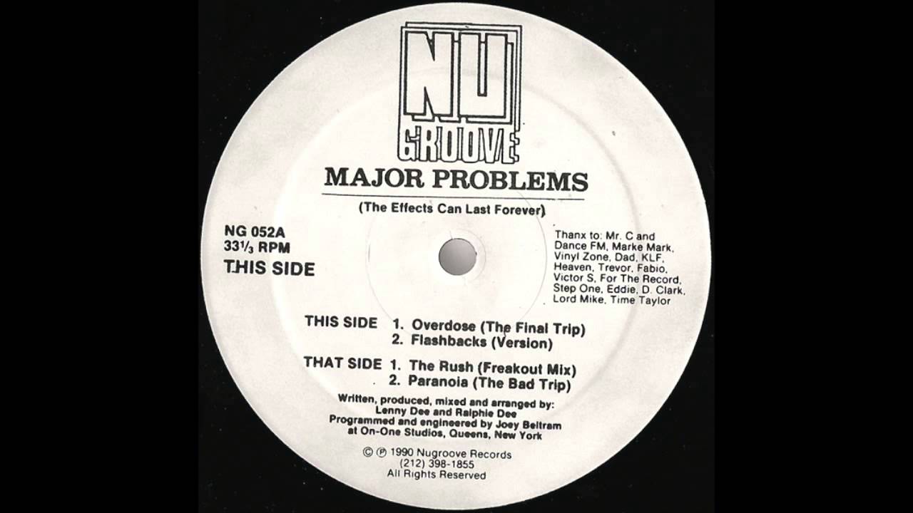 Major Problems The Rush Freakout Mix 1990 YouTube major-problems-the-rush-freakout-mix-1990-youtube