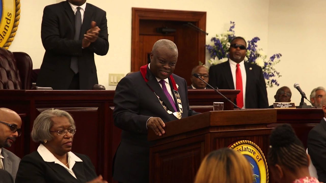 Gov. Kenneth Mapp's 2015 State of the Territory Address - YouTube
