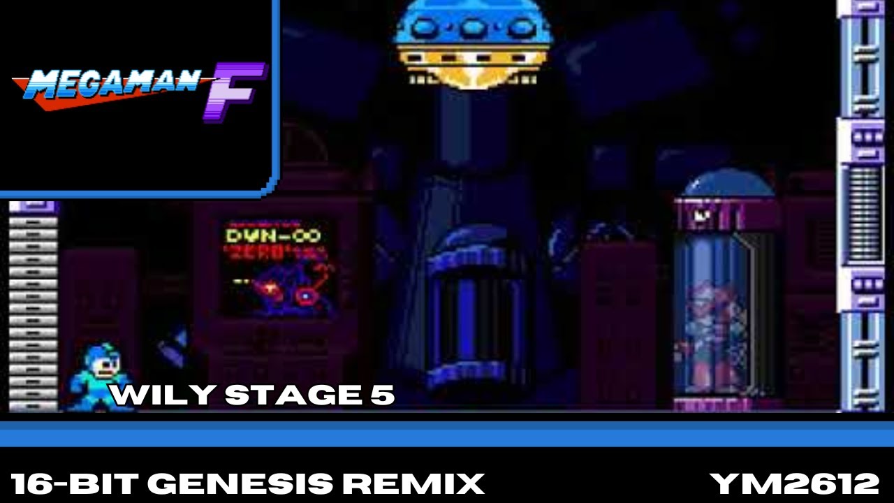 Mega Man F - Wily Stage 5 (Sega Genesis Remix) - YouTube