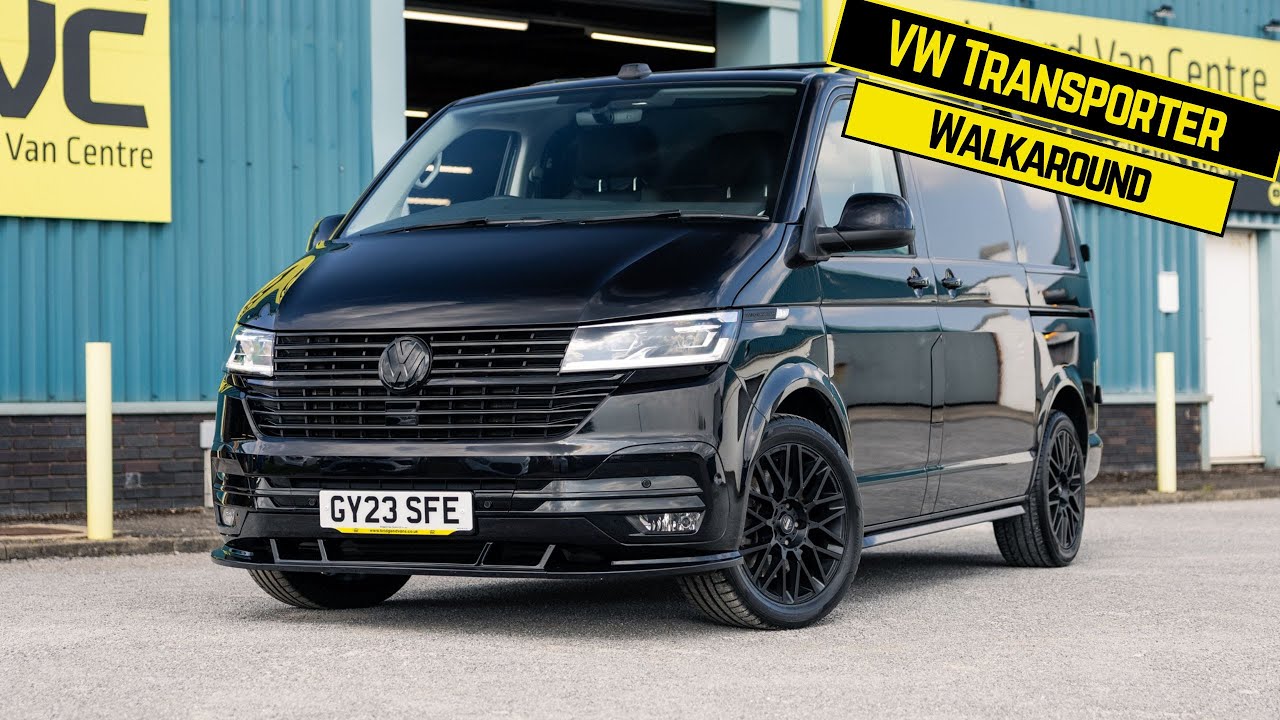 VW Transporter Highline Panel Van: In-Depth Walkaround and Features ...