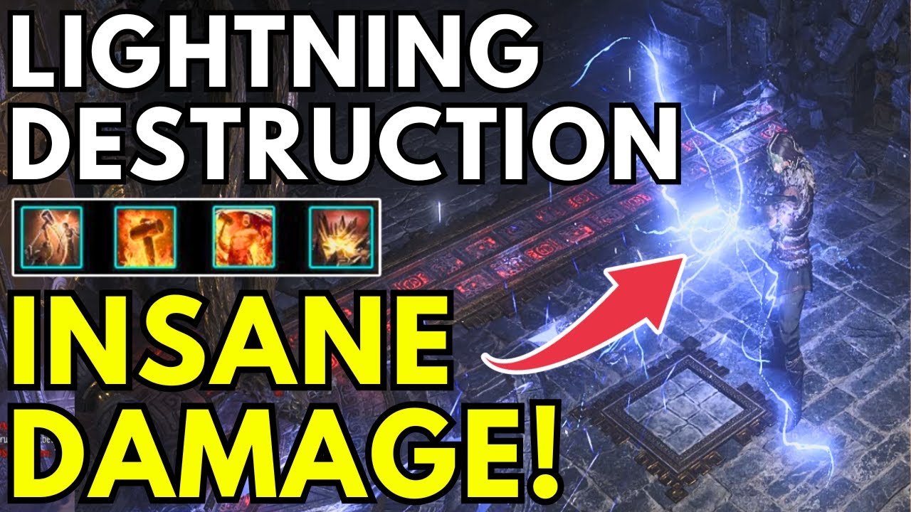 POE2 Mercenary: Lightning AOE Build - Endgame Insane Damage Guide! - YouTube