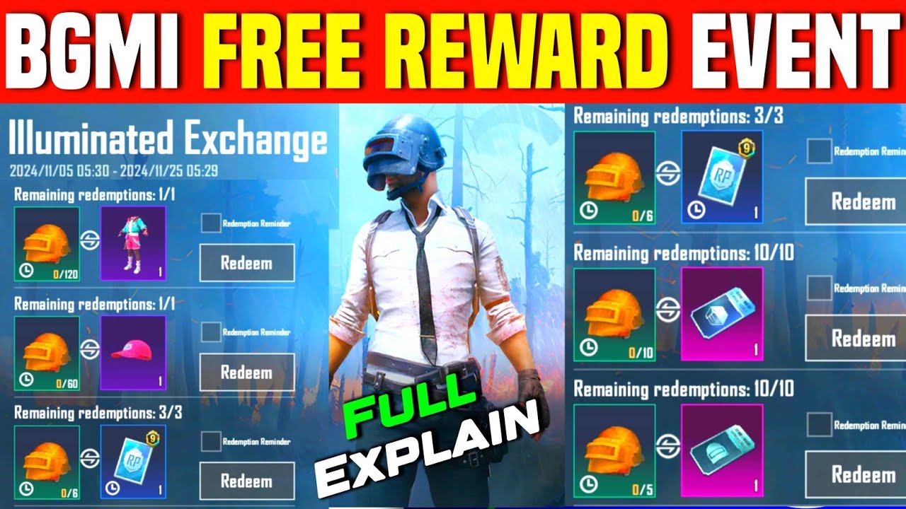 The Best BGMI Event Ever | Bgmi Illuminated Exchange Event Explain ...