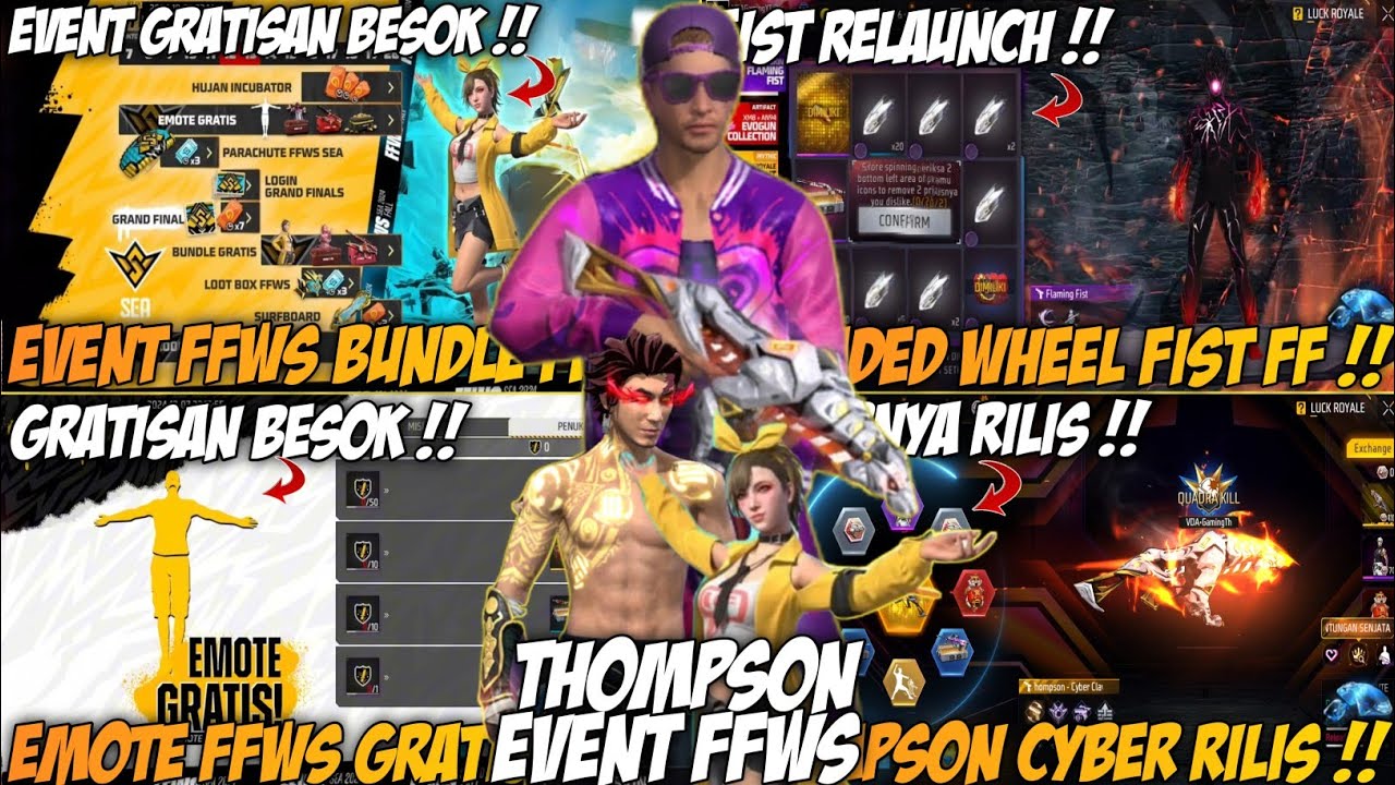 BOCORAN EVENT FFWS !! EVENT TERBARU, BUNDLE GRATISAN, SKIN FIST ...