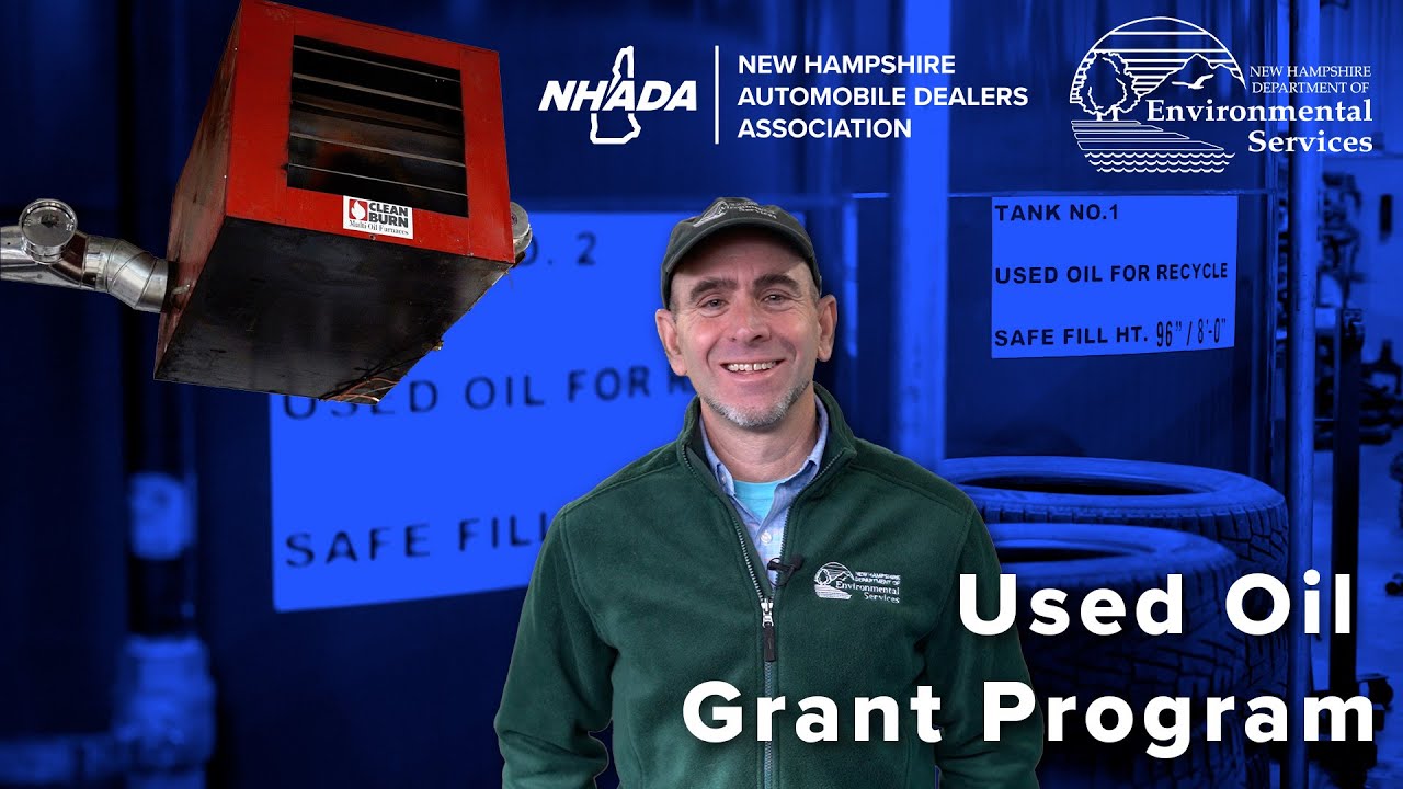 Used Oil Grant Program - NHDES - YouTube