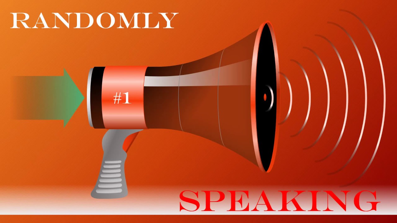 Randomly Speaking #1 - YouTube