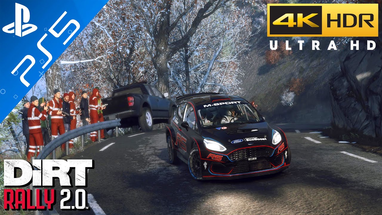 Dirt Rally 2.0 (PS5) Rally Monte Carlo, Monaco Ford Fiesta R5 4k 60FPS ...