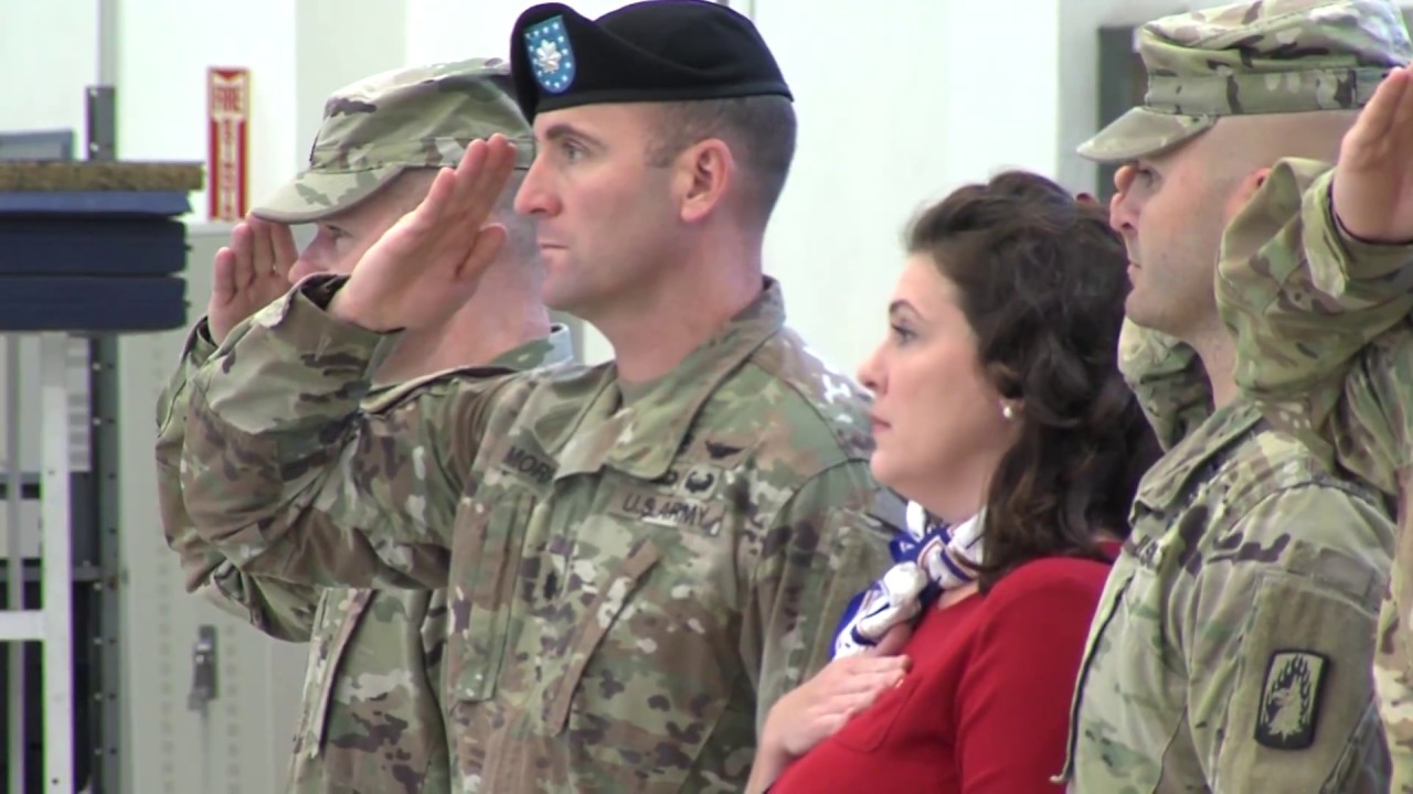 5th Detachment, 603rd Aviation Support Battalion Casing Ceremony - YouTube