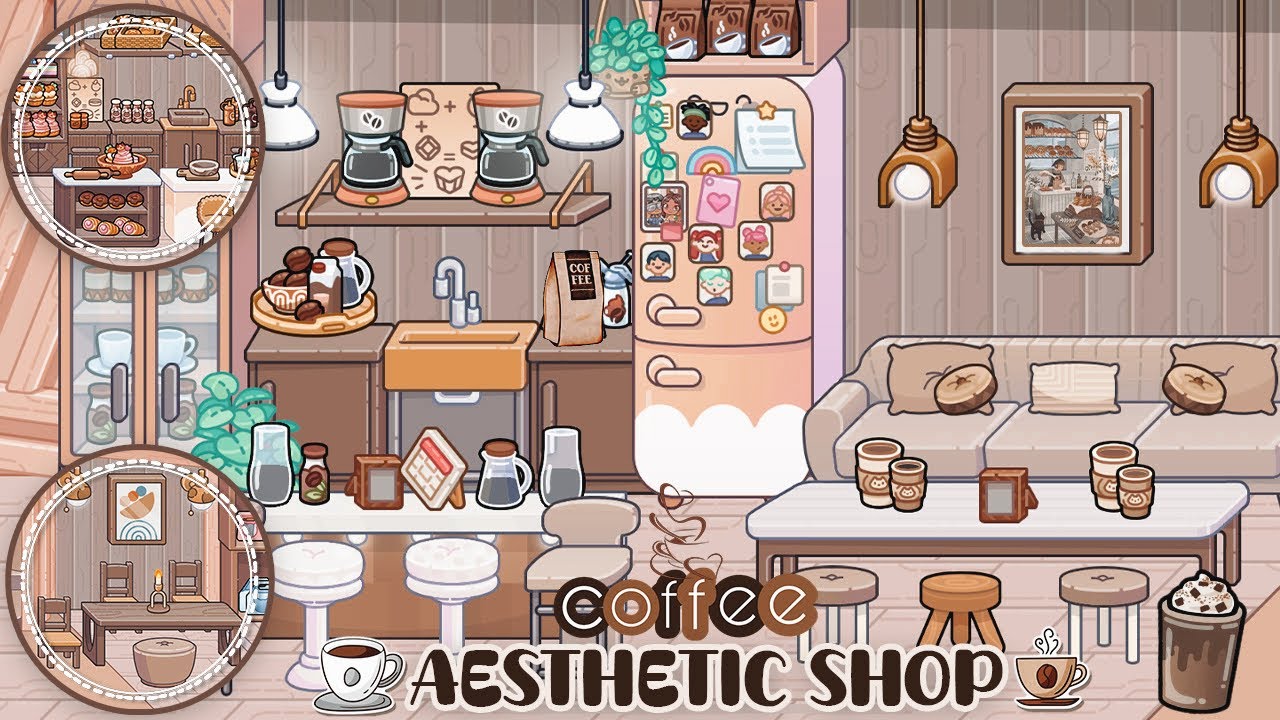 FREE COZY COFFEE SHOP TOUR☕️| AVATAR-WORLD #PAZUGAME - YouTube