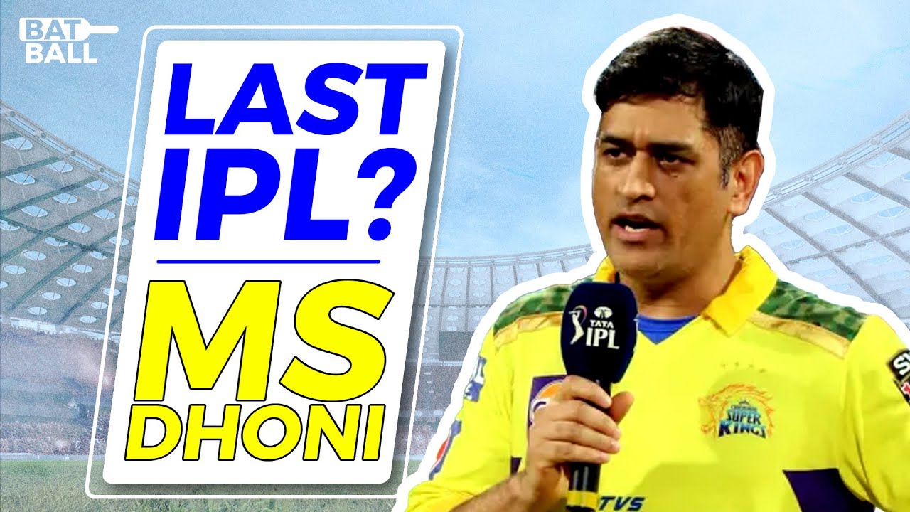 MS Dhoni Last Season IPL? | Dhoni ka Last IPL? | IPL 2023 | MSD Last ...