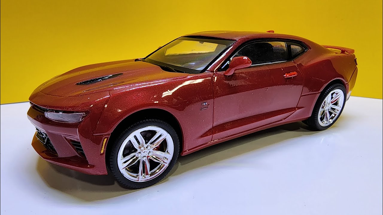 Camaro SS (AMT) 1/25 Scale Model Kit - YouTube
