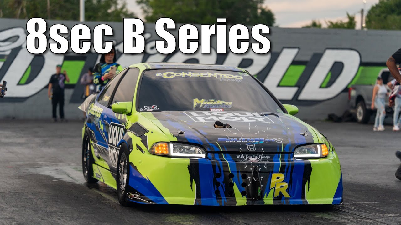800hp B18 Civic / ¡El Consentido Racing entra en los 8 segundos! - YouTube