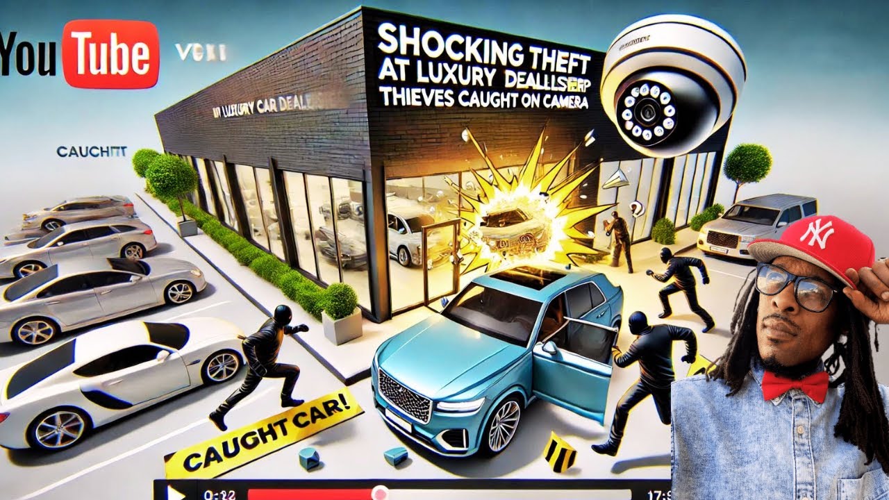 Shocking Theft at Luxury Car Dealership: Thieves Caught on Camera ...